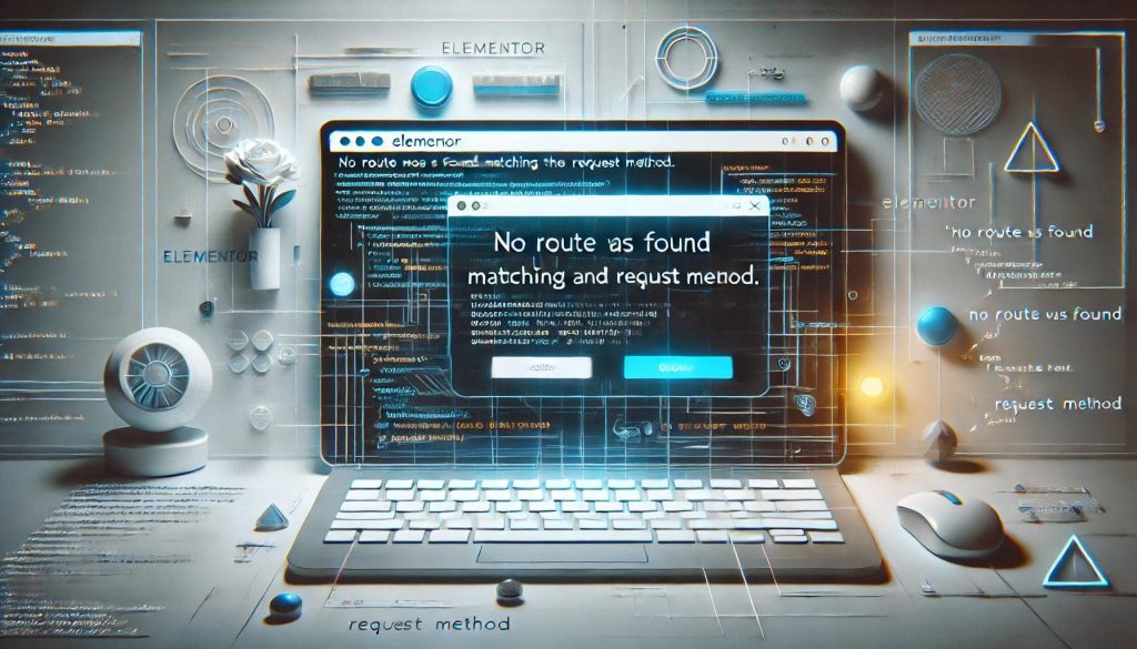 رفع خطای no route was found matching the url and request method در المنتور