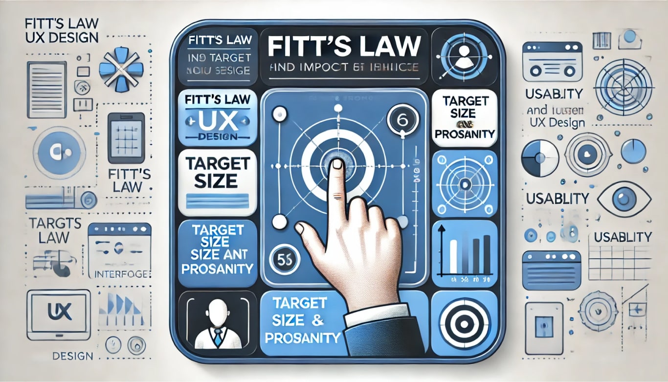 قانون فیتس (Fitts's Law) در UX | راهنمای جامع بهبود رابط کاربری